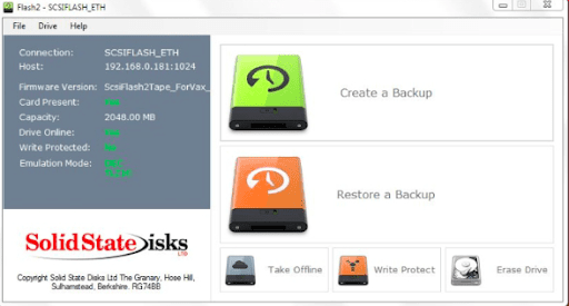 Flash2GUI - Solid State Disks Ltd (SSD)